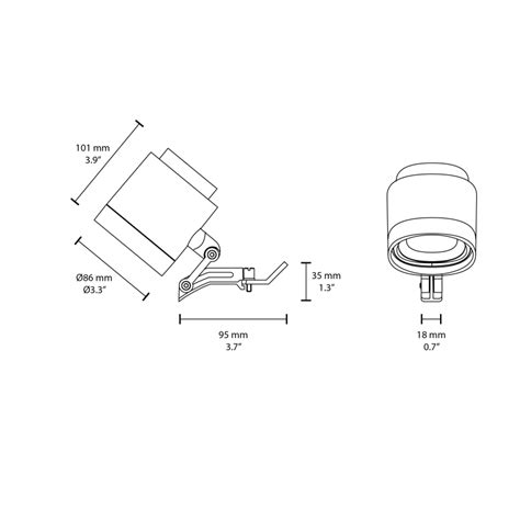 Flos Spot Module Phosphor Led 18w For Light Cut Mini