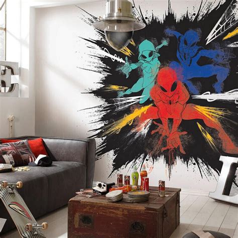Spider Man Intrusive Giant Poster Color Explosion 300 X 150 Cm