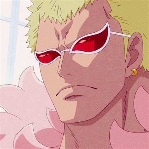 One Piece Donquixote Doflamingo Sunglasses Anime Cosplay Glasses T