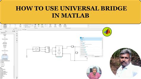 How To Use Universal Bridge In Matlab Simulink