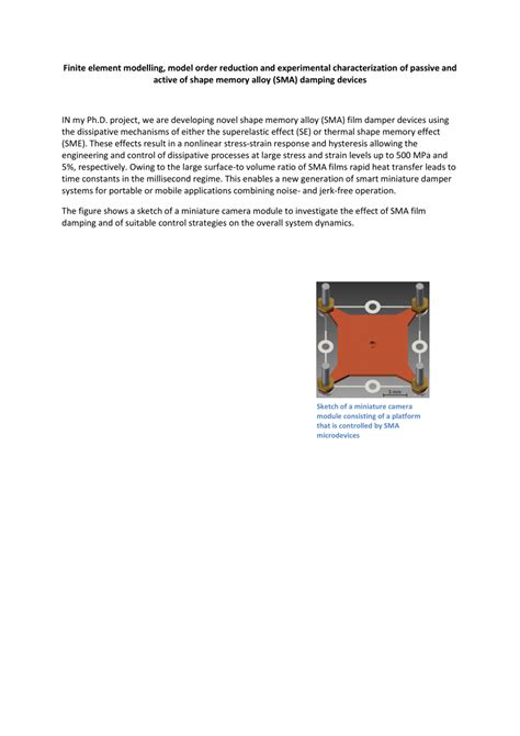 pdf finite element modelling model order reduction and experimental