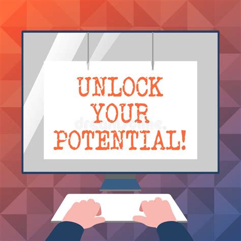Text Sign Showing Unlock Your Potential Conceptual Photo Access Your