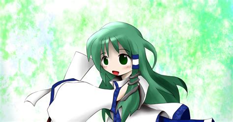 東方 守矢神社の巫女さん ぶれぶれの旦那のイラスト Pixiv