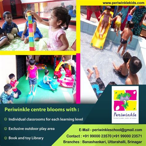 Periwinkle Preschool Individual Classrooms Outdoor Play Area Book