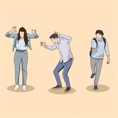 Premium Vector Man Woman Dropping Things On The Floor Feeling