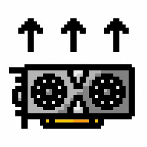 Vga Card Vga Gpu Graphic Card Upgrade Overclock Icon Download On