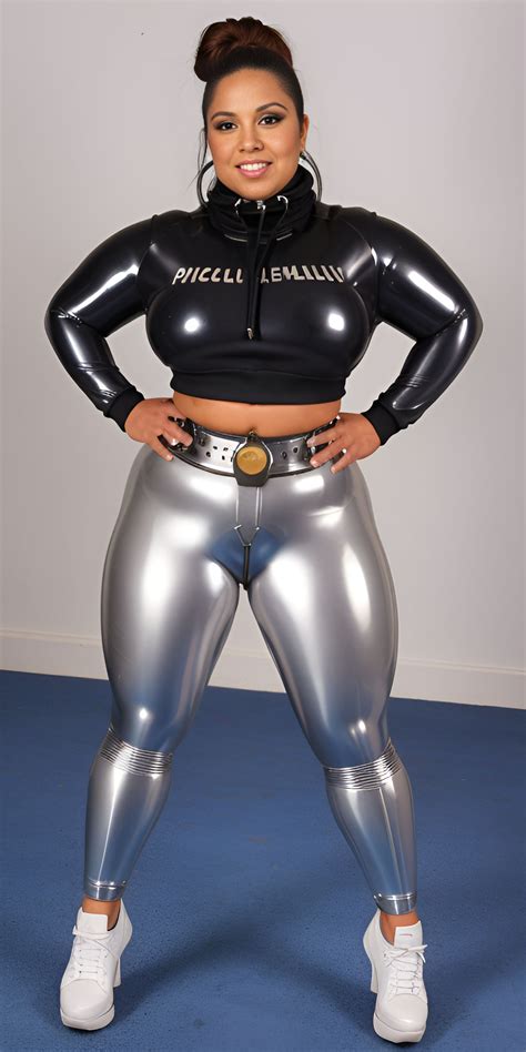 Fullfigured Curvy Latina Tennis Microwaist Polishe By Kathrin Inaka On