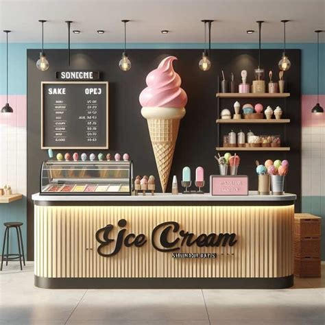 8 Ice Cream Shop Design Ideas