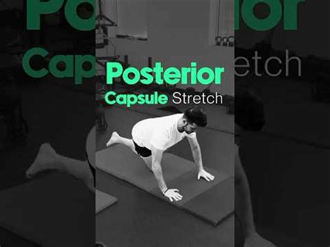 Posterior Capsule Stretch Youtube