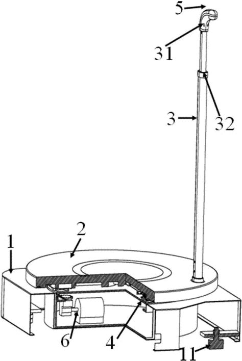 Rotary Table Applied To Three Dimensional Human Body Scanning Equipment