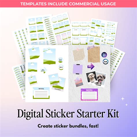 The Digital Sticker Kit Design Made Clear