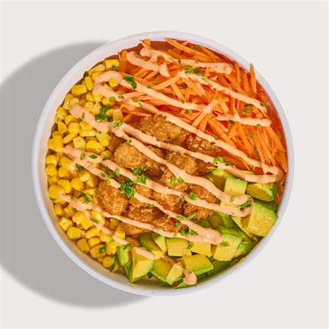Pollo Crispy Bowl Nueva Receta Poke Colombia Healthy Good