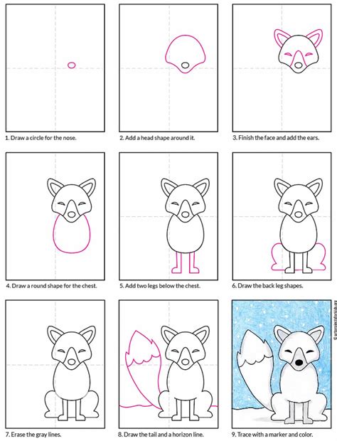 Arctic Fox Habitat Drawings Arctic Fox Wikipedia