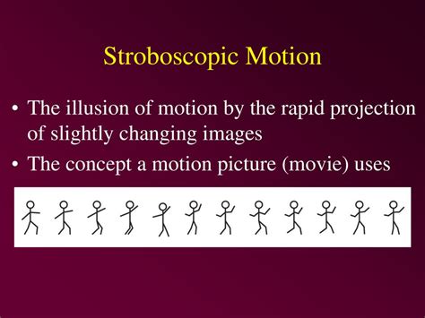 What Does Stroboscopic Motion Mean At Lauren Welch Blog