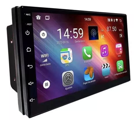 Central Multimídia Android T100 Tela 7 Polegadas 32gb Gps Frete Grátis