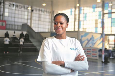 Modest Tshina Mdau Netballs Reluctant Cult Hero With Three Degrees Behind Her Name News24