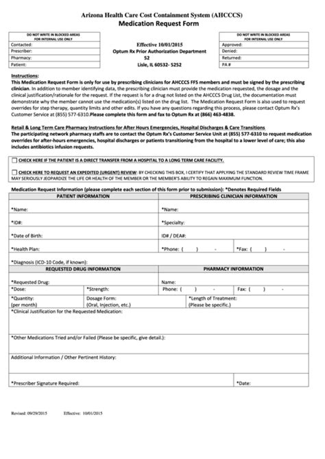 Ahcccs Mercy Care Plan Prior Authorization Form