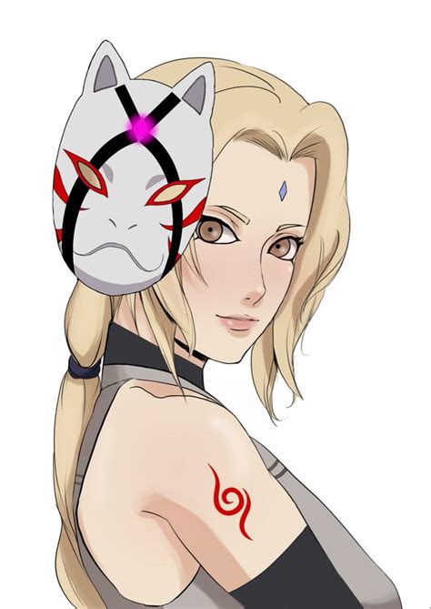 Anbu Tsunade Naruto Sketch Lady Tsunade Naruto Art