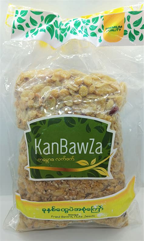 ကမ္ဘောဇ Kanbawza ခုနှစ်ထွေပဲ အကြော်စုံ 330g Zayzai