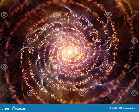 propagation of formulas stock illustration illustration of glow 65876200