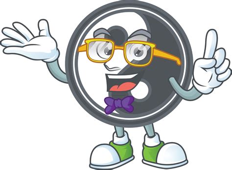 Yin Yang Cartoon Character Style 20229848 Vector Art At Vecteezy