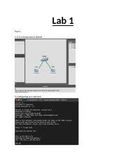 Configuring And Testing Network Components In A Lab Environment