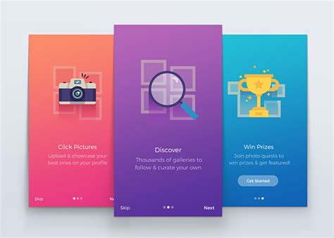 Onboarding Mobile UI On Behance
