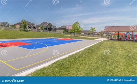 Basketball Court Panoramic View At Mark Lenhardt Blog