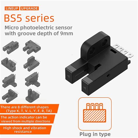 1pcs Lot Photoelectric Switch Sensor Bs5 F2m P Bs5 F2r P Bs5 K2m P Bs5 K2r Png