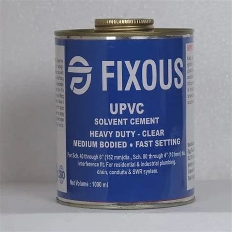 Upvc Solvent Cement Tin Can At ₹ 230piece In Surat Id 2853405359233