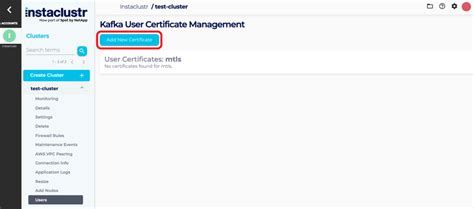 Managing Certificates On A Client ⇄ Broker Encryption And Mtls