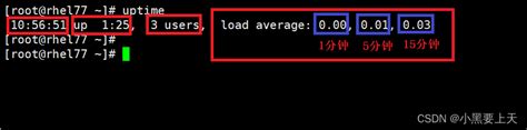 Linux命令26之uptimelinux Uptime Csdn博客