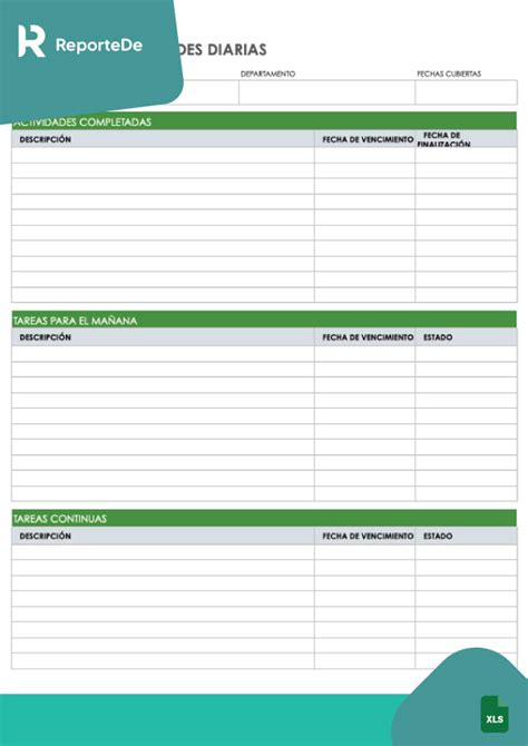 Reporte De Actividades Ejemplos Y Formatos【2024】