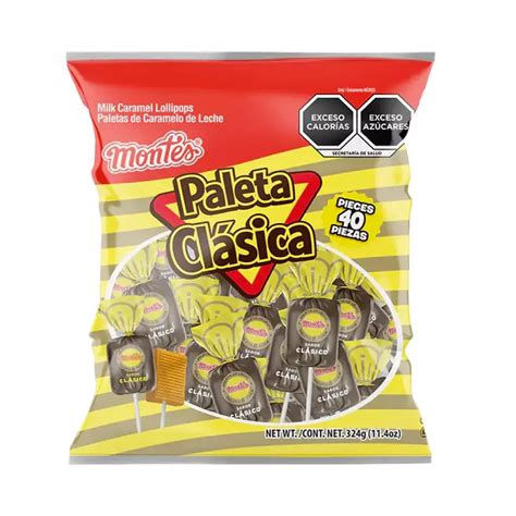 Paleta Montes Clasica Candy Rico