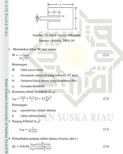Rancang Bangun Antena Mikrostrip Rectangular Patch Array 1x2 Mimo 2x2 Untuk Radio Akses 5g Tugas