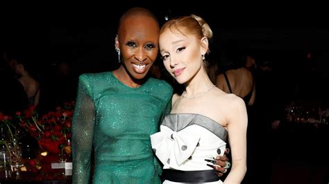 This Is Why Ariana Grande And Cynthia Erivo Touch Each Other So Much