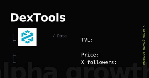 Dextools And Dext Token Crypto Analytics And User Data Alphagrowth