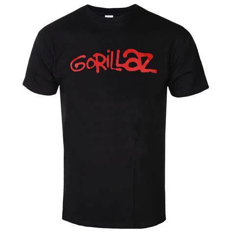 T Shirt Homme Gorillaz Logo Rock Off Gorts10mb Metalmondefr
