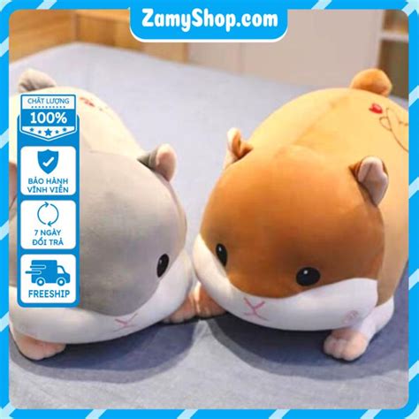 Gấu Bông Chuột Hamter Thú Nhồi Bông Con Chuột Hamter Siêu To Quà Tặng