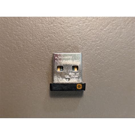 【logitech Unifying】3mm薄 羅技滑鼠usb接收器 C U0012 蝦皮購物