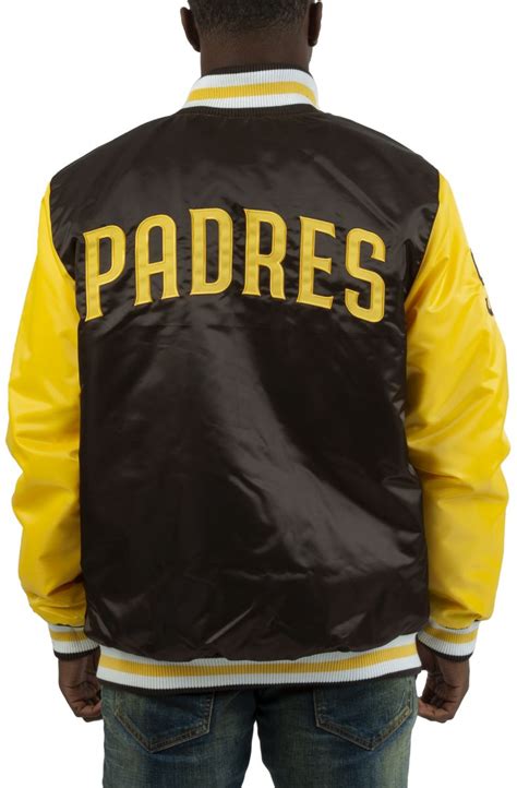 Starter San Diego Padres Blown Up Logo Jacket Ls250561 Sdp Karmaloop