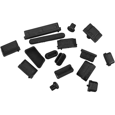 64pcs Usb Port Plug Covers Set Silicone Usb Anti Dust Cap Protector