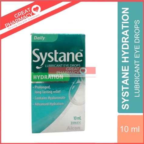 Systane Hydration Lubricant Eye Drops 10ml Lazada