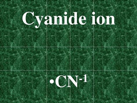 Ppt Polyatomic Ions Powerpoint Presentation Free Download Id6046497