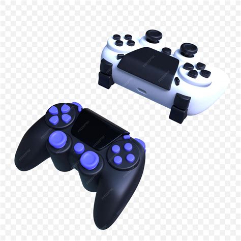 Premium Psd 3d Rendering Illustration Of A Black And White Game