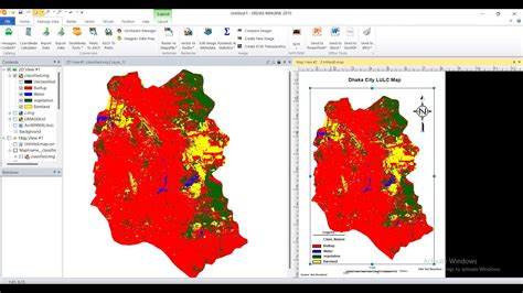 🛑how To Make Land Use And Land Cover Classification Map Using Erdas Imagine Lulc Map Using