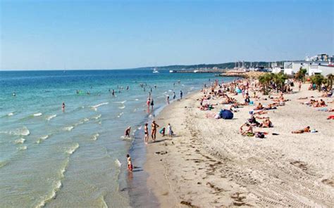 Tropical Beach Gotaland Sweden World Beach Guide