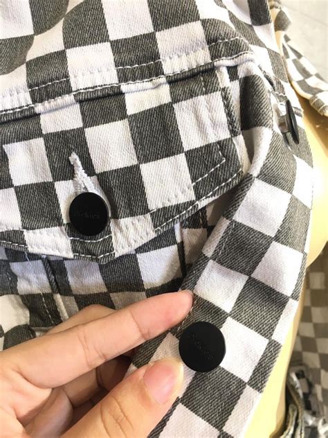 Dickies Checkered Denim Jackets On Carousell
