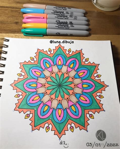 Mandala Colores Pastel Mandalas Colores Colores Pastel