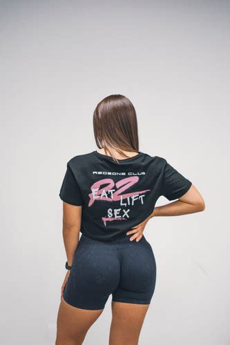 Redzone Crop Top Eat Lift Sex Redzone